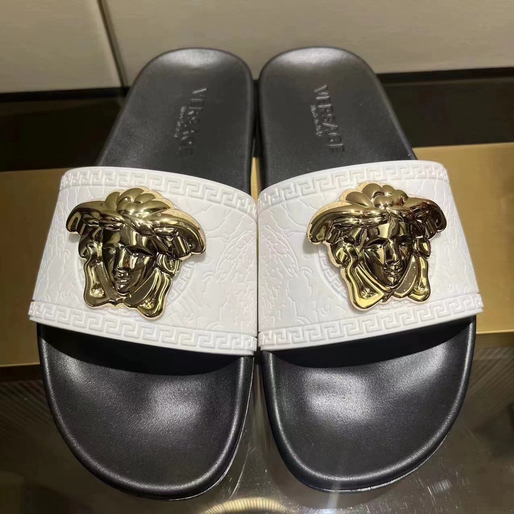Medusa Indoor Slippers Beach Slippers Flat Slippers | Shopee Malaysia