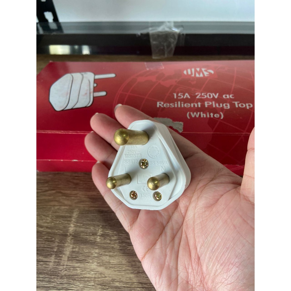 *READY STOCK*MS 15A 250V 3PIN PLUG TOP (SIRIM) | Shopee Malaysia