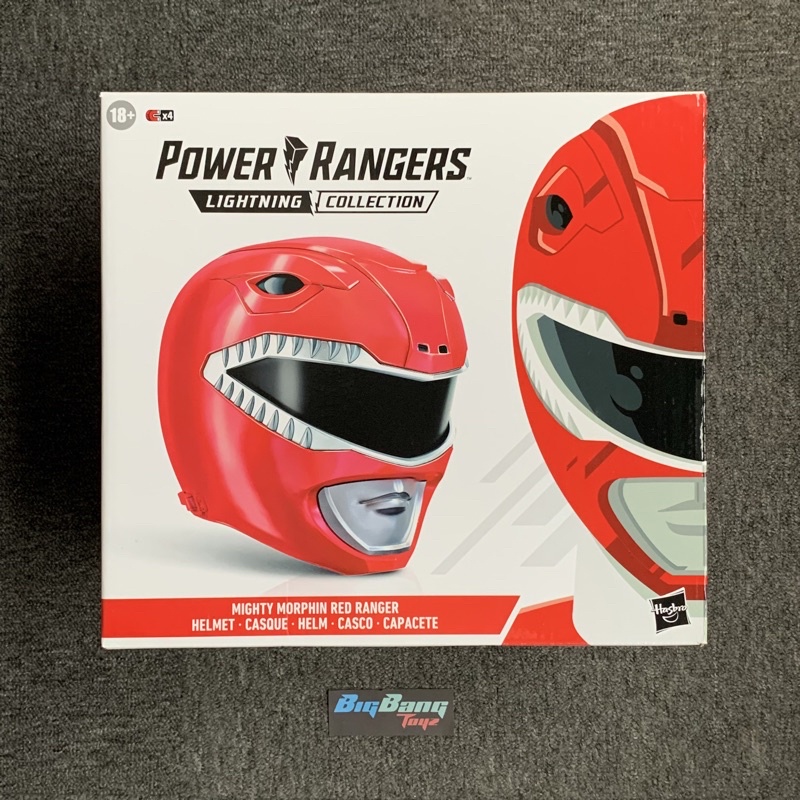 Hasbro Power Rangers Lightning Collection Mighty Morphin Red Ranger ...