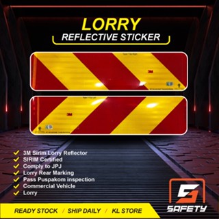 Red Yellow Lorry Sticker /sticker lorry / sticker puspakom / reflective ...