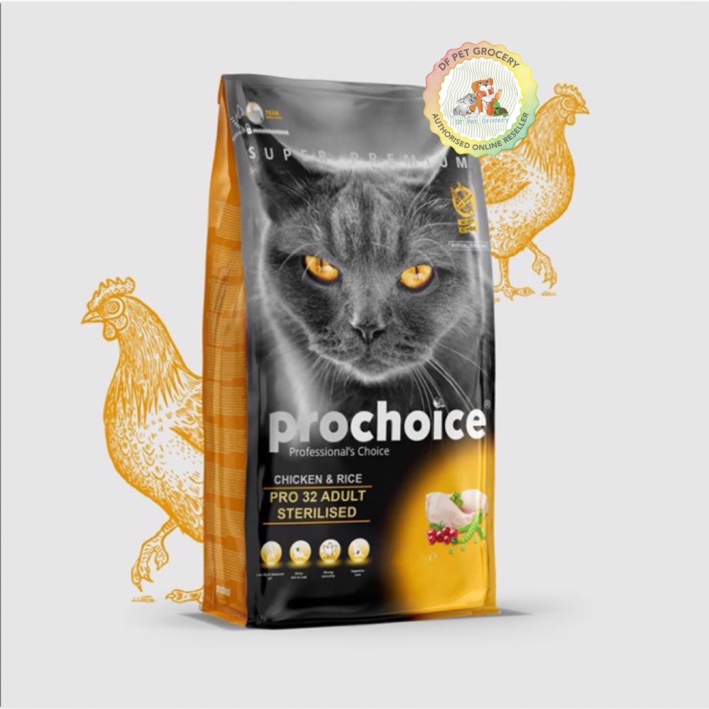 ProChoice Cat Food 15kg - Pro Choice Super Premium Cat Food / Kitten ...
