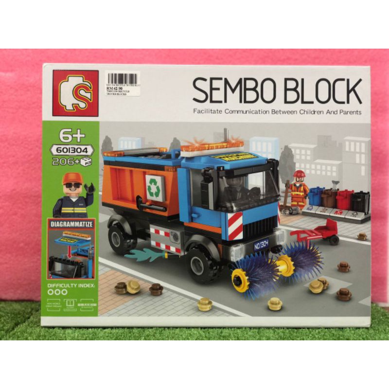Sembo Block Recycle Lego Brick | Shopee Malaysia