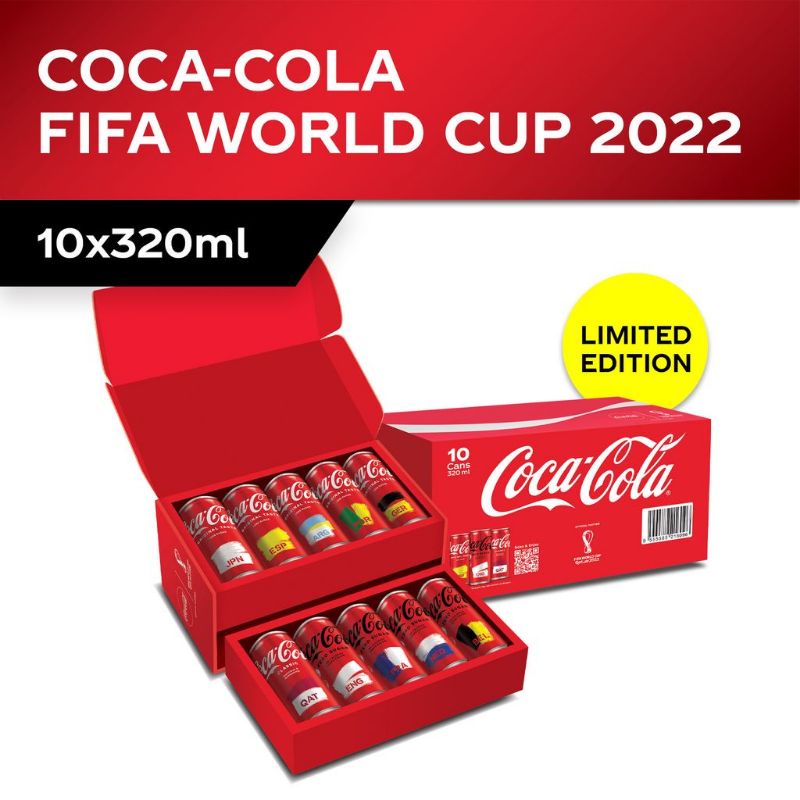 COCA-COLA Limited Edition FIFA World Cup 2022 | Shopee Malaysia