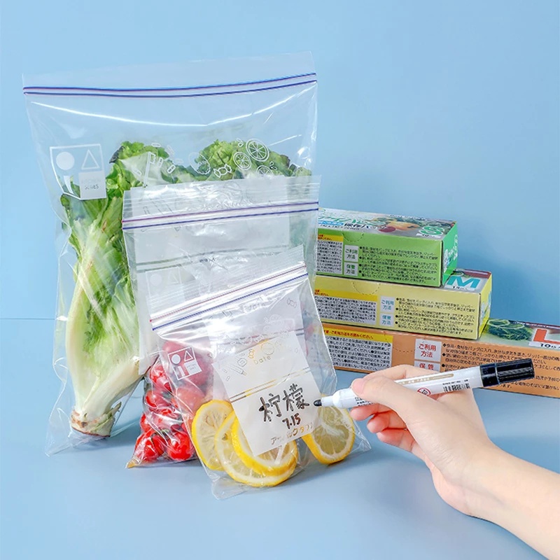 Zip Lock Bag Food Resealable Zipper Bag For Food Transparent Zip Lock ...