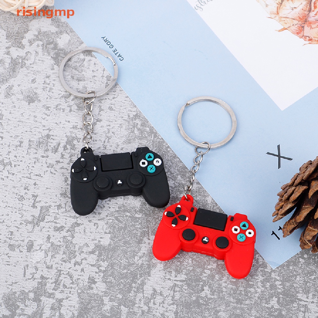 [risingmp] Video Game Handle Keychain Couple Joy Machine KeyChain ...