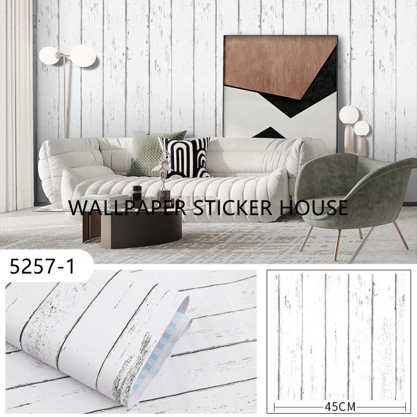 45CMx1000CM Wallpaper Wood Design Self Adhesive Wallpaper Sticker ...