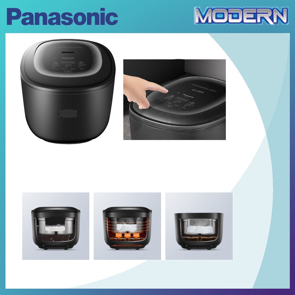 PANASONIC 1.5L Low Sugar Induction Heater (IH) Rice Cooker SR-HL151KSK ...
