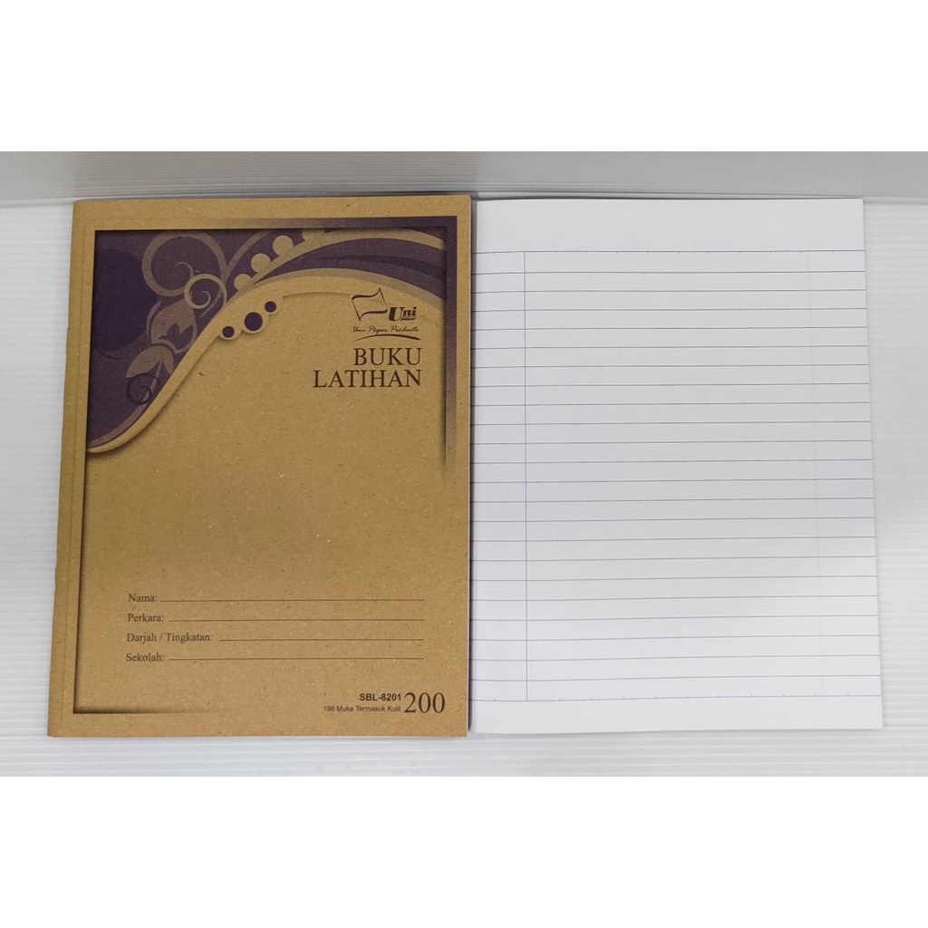 Spectra Exercise Book Buku Tulis Latihan 60/80/120/200pgs Single Line ...