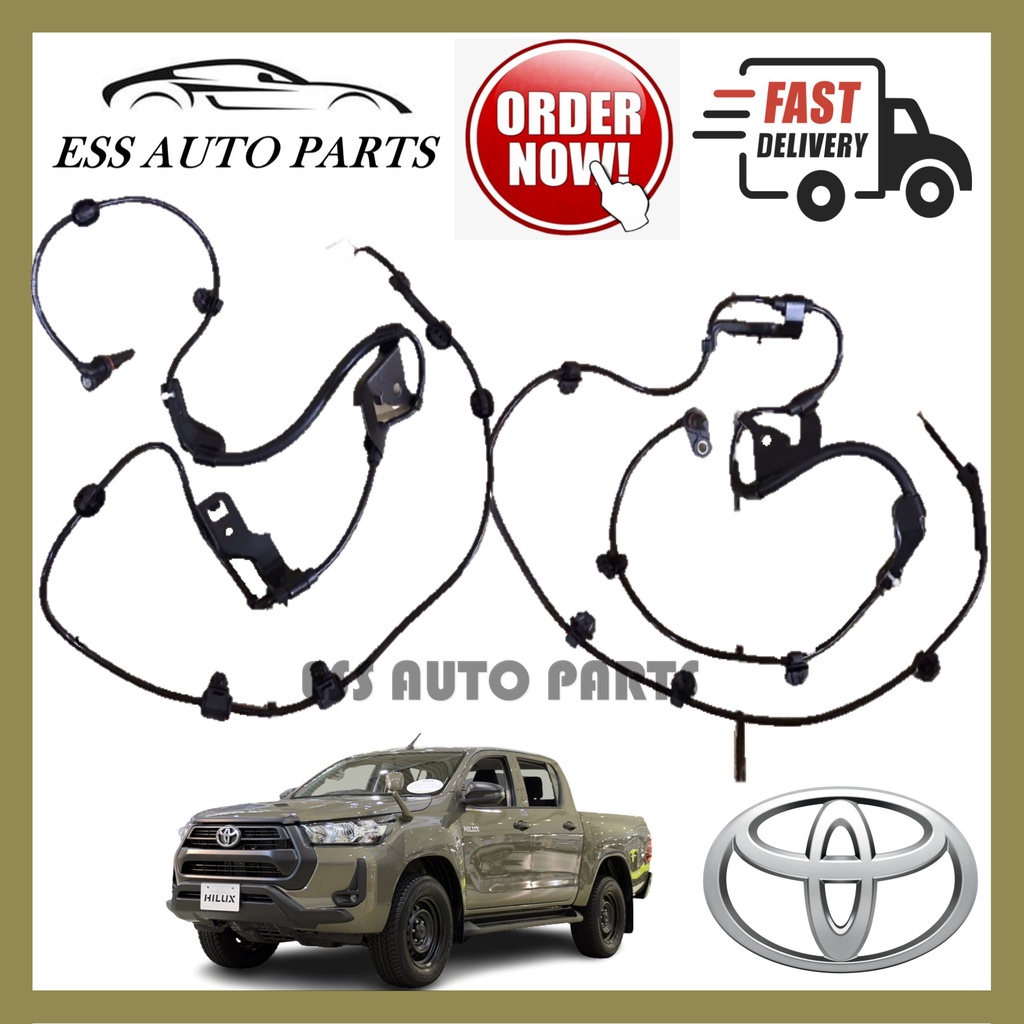 TOYOTA HILUX REVO GUN125 FRONT ABS SENSOR LH & RH (89543-0K060 & 89542 ...