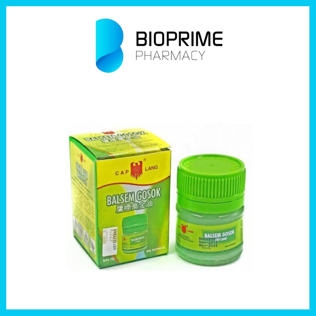 Cap Lang Balsem Gosok 20g | Shopee Malaysia