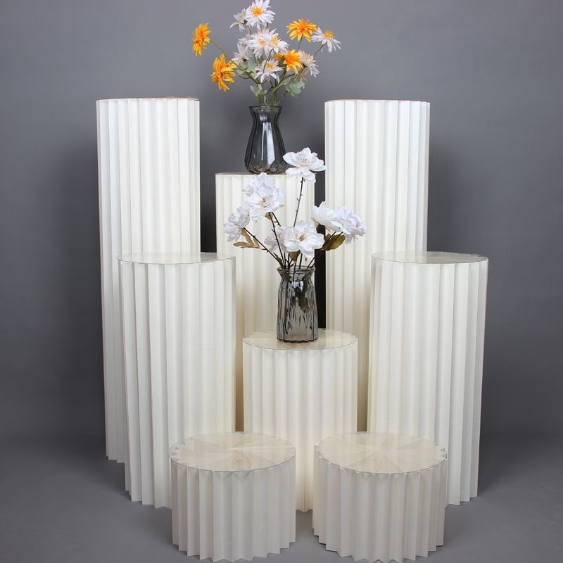 Folding Cake Stand Round Paper Dessert Table [New]size: 60cm,80cm,100cm ...