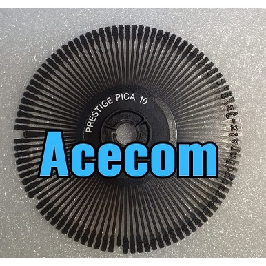 Original Font Nakajima Print Wheel Daisy Wheel Printwheel R051032 AX ...