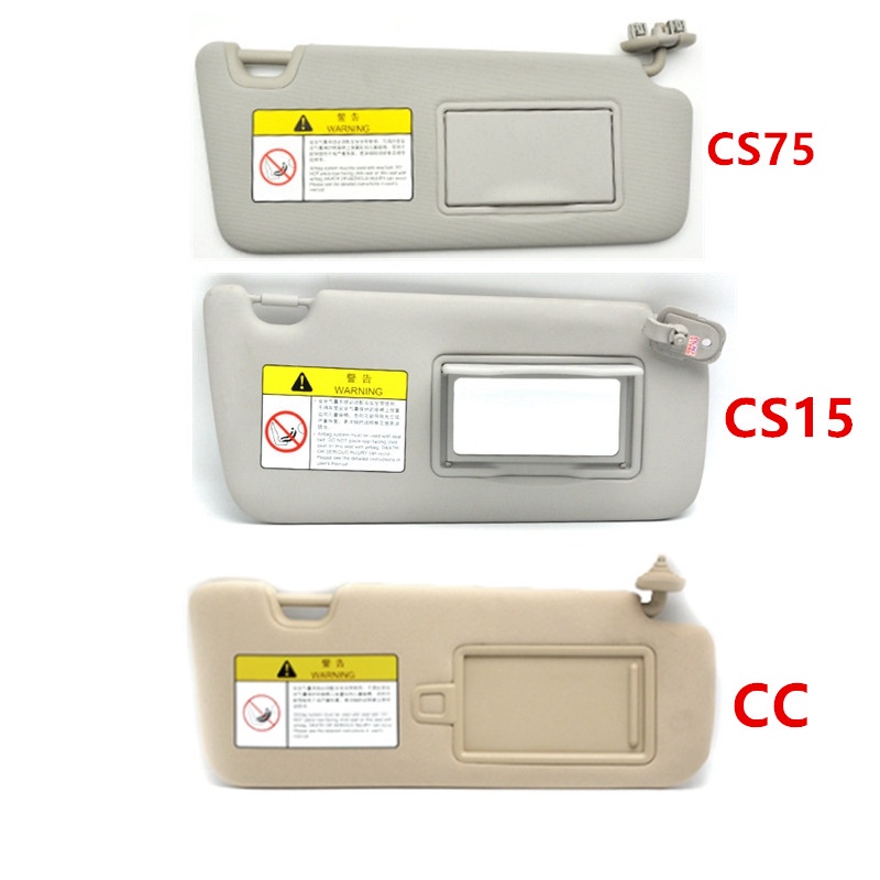 Car Front Side Sun Visor For CHANGAN CS15 CS55 CS75 RAETON CC ALSVIN V7 ...