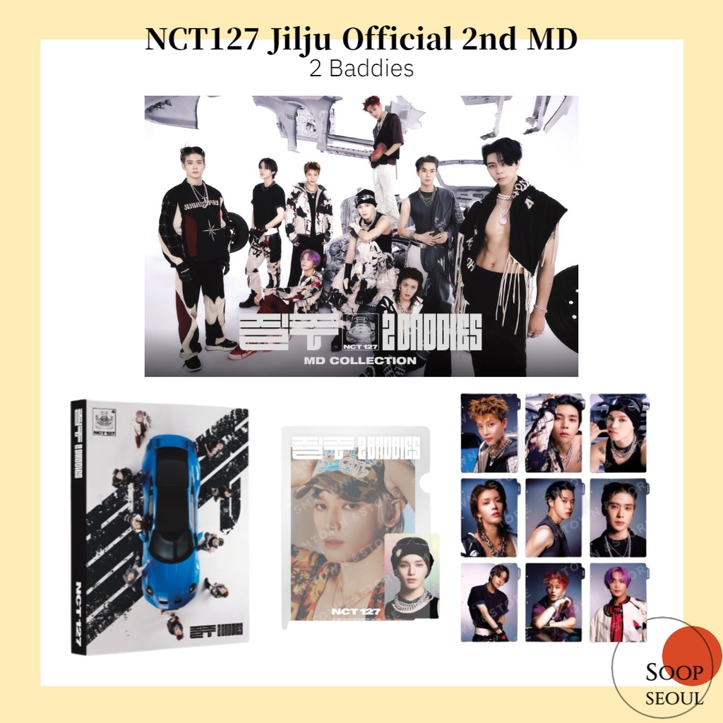 NCT 127 : 2Baddies Official 2nd MD / Binder index hologram photocard ...