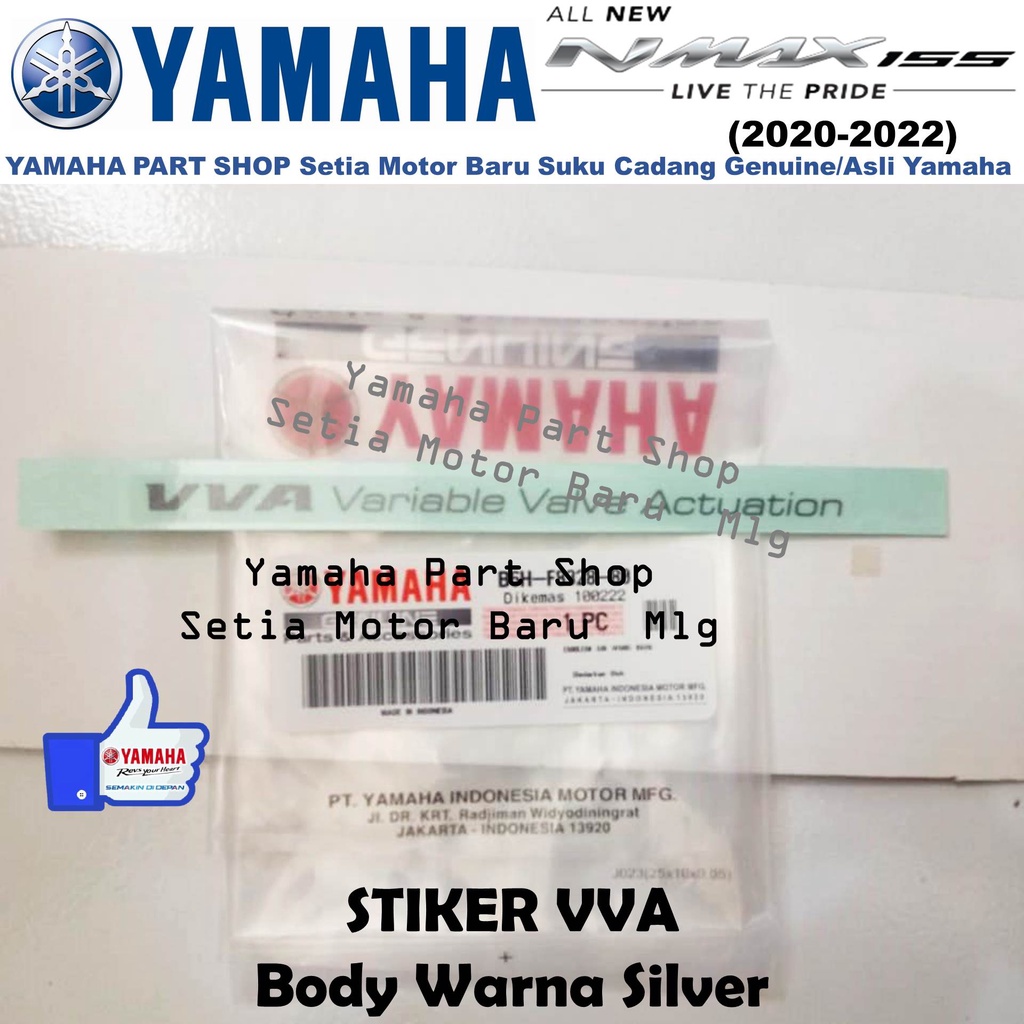 Vva Variable Valve Accounting Body Silver Logo Sticker Emblem All New ...