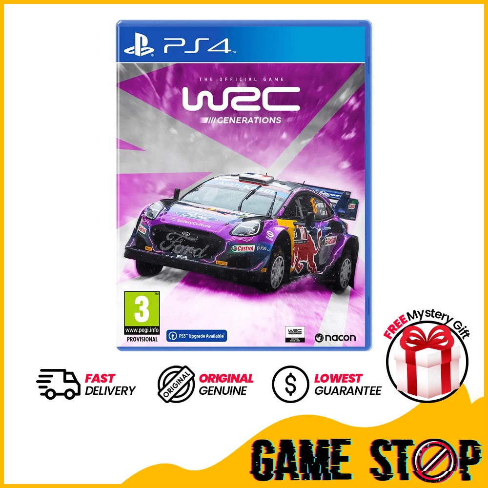 PS4 WRC Generations Chinese/English Version (中英文版) | Shopee Malaysia