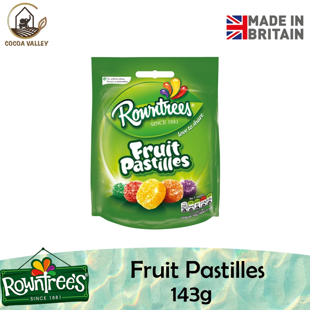 Rowntree's Fruit Pastilles Pouch 143g (Made in UK) | Shopee Malaysia