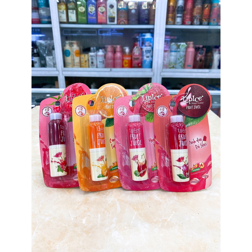 Company Genuine LipIce Sheer Color Fruit Juice Lip Balm | Shopee Malaysia
