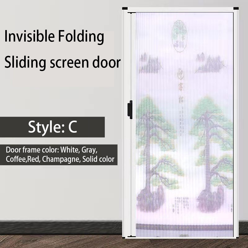 Aluminum alloy sliding screen door custom anti-mosquito screen door ...