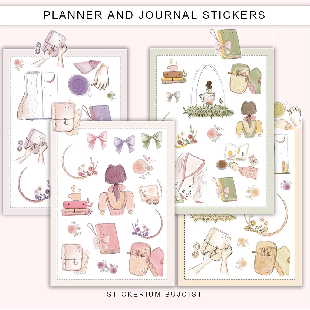 Planner sticker | Journal sticker | Planner Book theme | Sticker with ...
