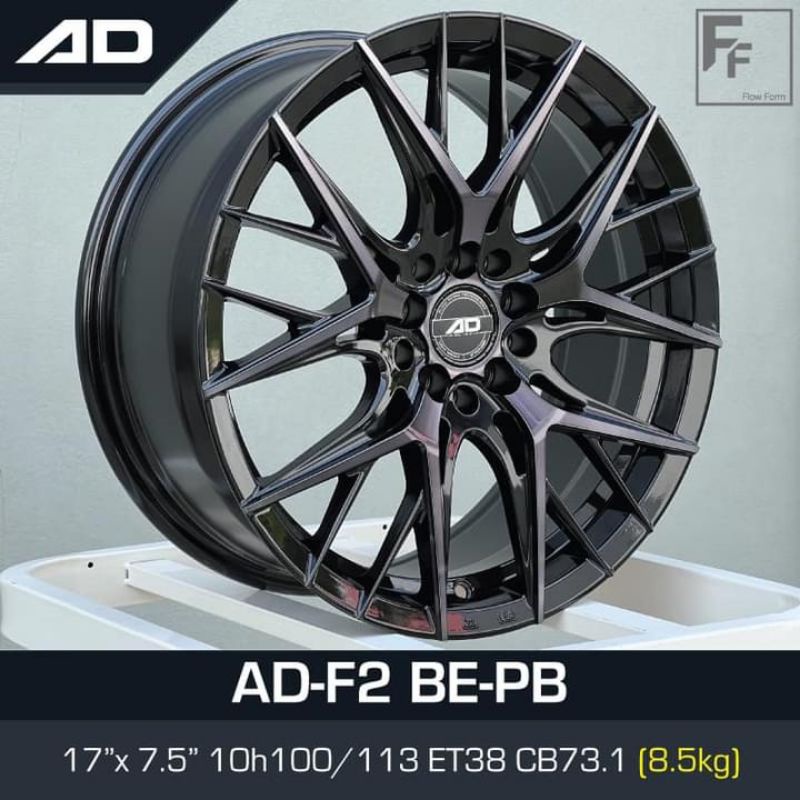AD 17 INCH 7.5JJ 10H 100/113 ET38 ORI CAR SPORT RIM WHEELS ADF2 ...