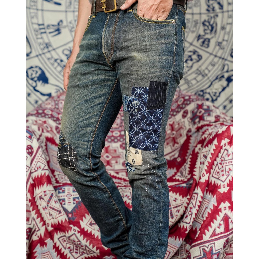 Bespoke Project - Jeans Style 357 Batik Series | Shopee Malaysia