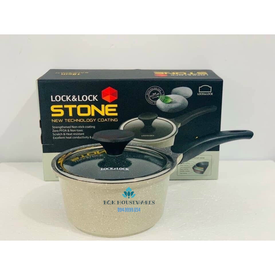 [ Lock&lock ] One-handle pot - 7-layer pot LCA6181D (18cm) coated with ...