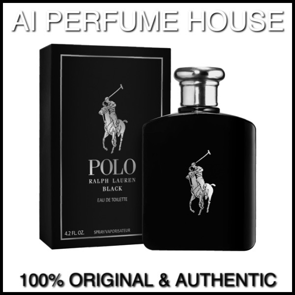 Ralph Lauren Polo Black Eau de Toilette 125ML [Original Perfume For Men ...