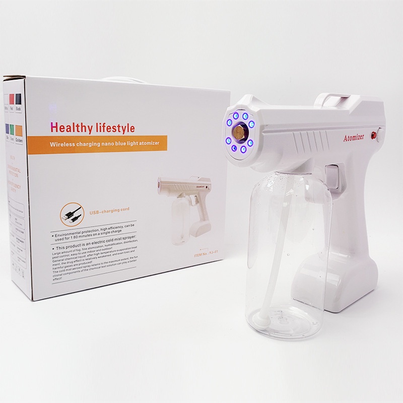 [Clearance] Nano Atomizer Spray Gun Wireless Charging Blue Light ...