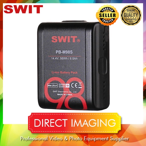 SWIT PB-M98S 14.4V 98Wh Pocket Battery with D-Tap and USB Output (V-Mount) | Shopee Malaysia