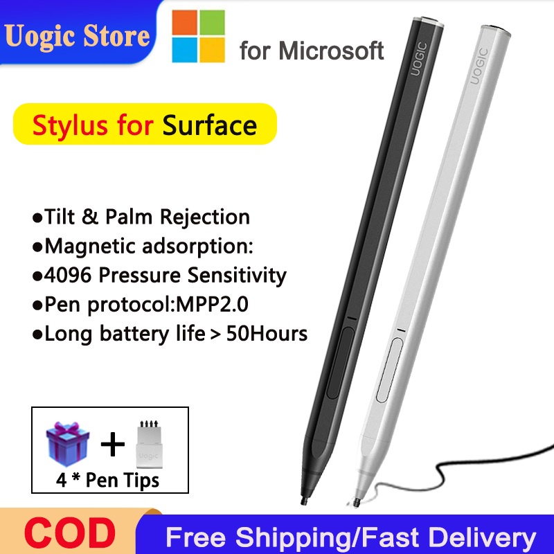 NEW Stylus Pen for Microsoft Surface Pro 9 4096 Pressure Sensitive Fast ...