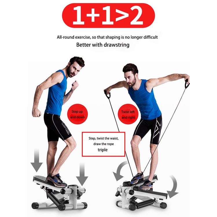 Bicycle Pedal Stepper Fitness Machine Slimming Treadmill Workout Step ...