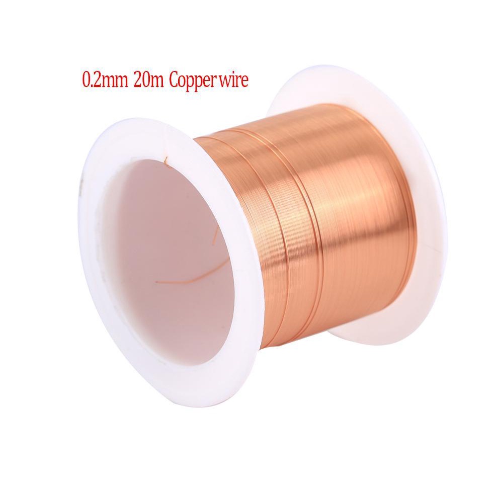 Enamelled Copper Wire Magnet Wire Coil Winding Wire 0.1mm 0.2mm 0.3mm 0.4mm 0.5mm 0.6mm 0.7mm 0 ...