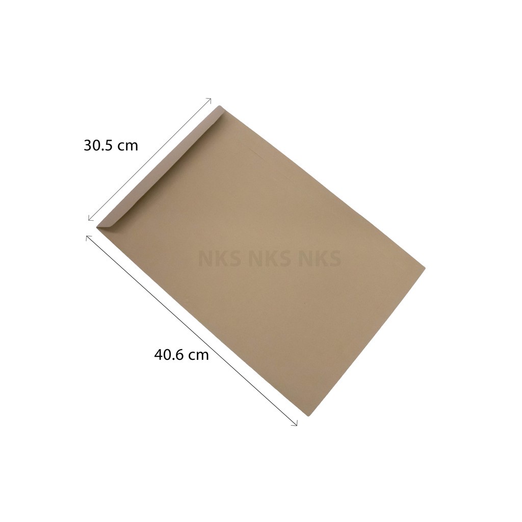 BROWN ENVELOPE 95GSM 12 X 16 (20PCS) | Shopee Malaysia
