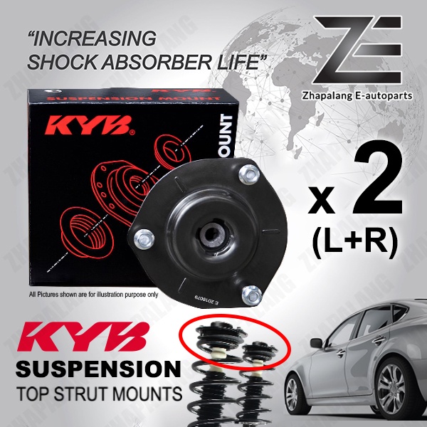 Proton Gen2 Persona Old Satria Neo KYB Front Rear Absorber Top Mounting ...