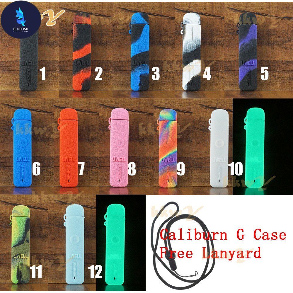 BF Free lanyard Texture Cover for Uwell CALIBURN G 18W Pod System ...