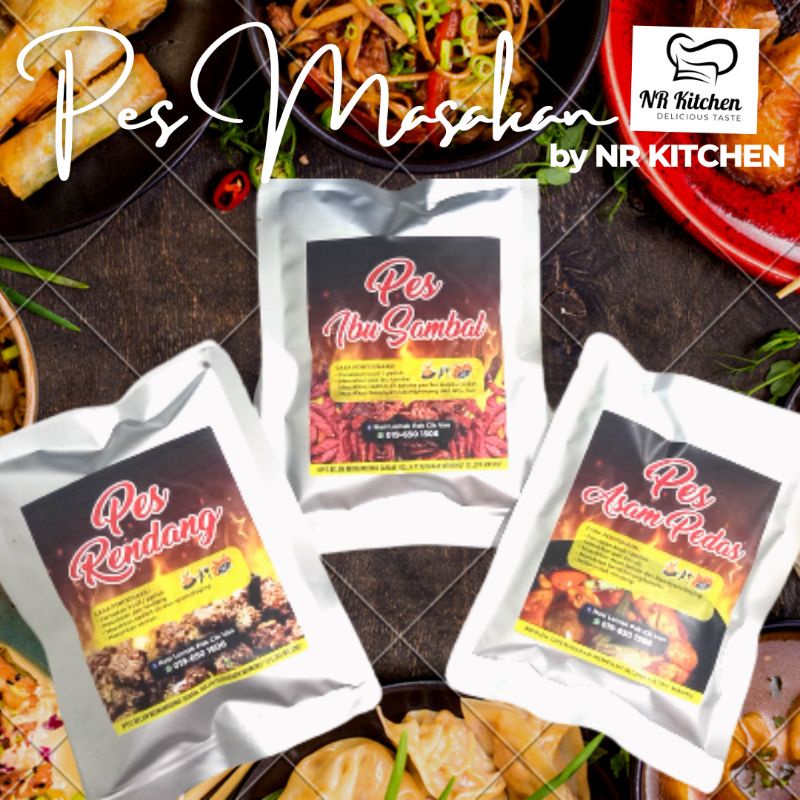ANEKA PES MASAKAN (PES IBU SAMBAL / PES ASAM PEDAS / PES RENDANG / PES ...