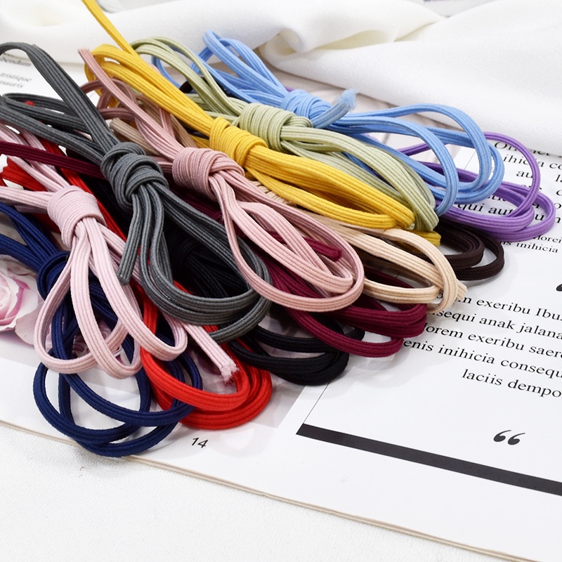 3mm Elastic Cord Stretch Elastic Bands Rope Jewelry Bracelets Making ...