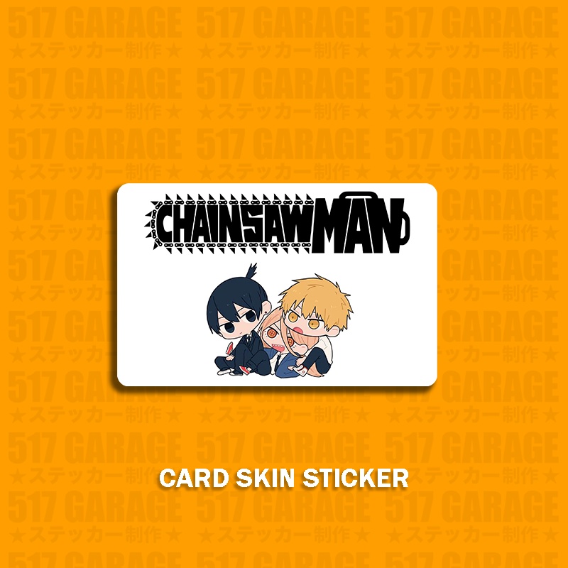 MAKIMA CHAINSAW MAN - ATM CARD STICKER - BANK CARD STICKER - STICKER ...