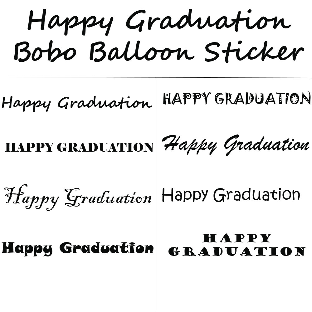 [Ready Stock] Fast Delivery STICKER BOBO VINYL BUBBLE BALLOON ...