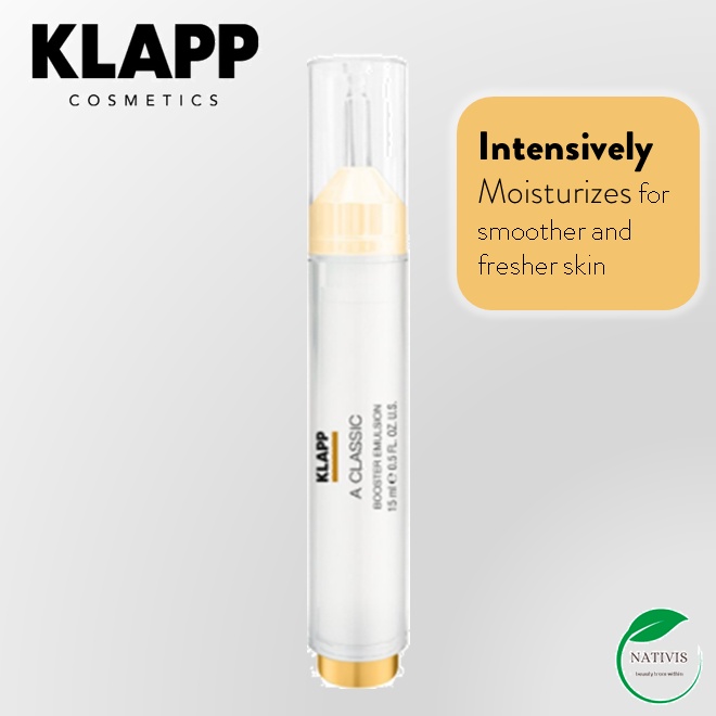 KLAPP A Classic Booster Emulsion - 15ml [For Smoother and Fresher Skin ...