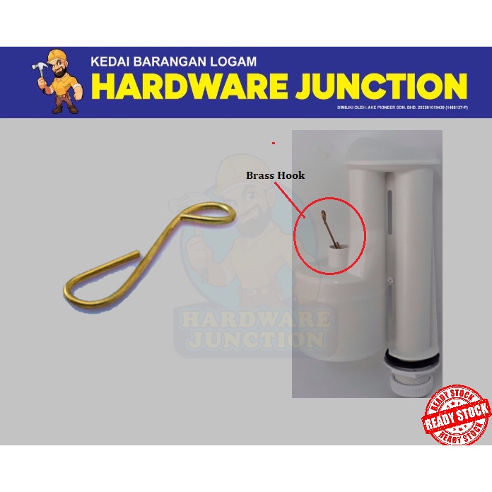 BRASS CISTERN SIPHON HOOK 1PCS | Shopee Malaysia