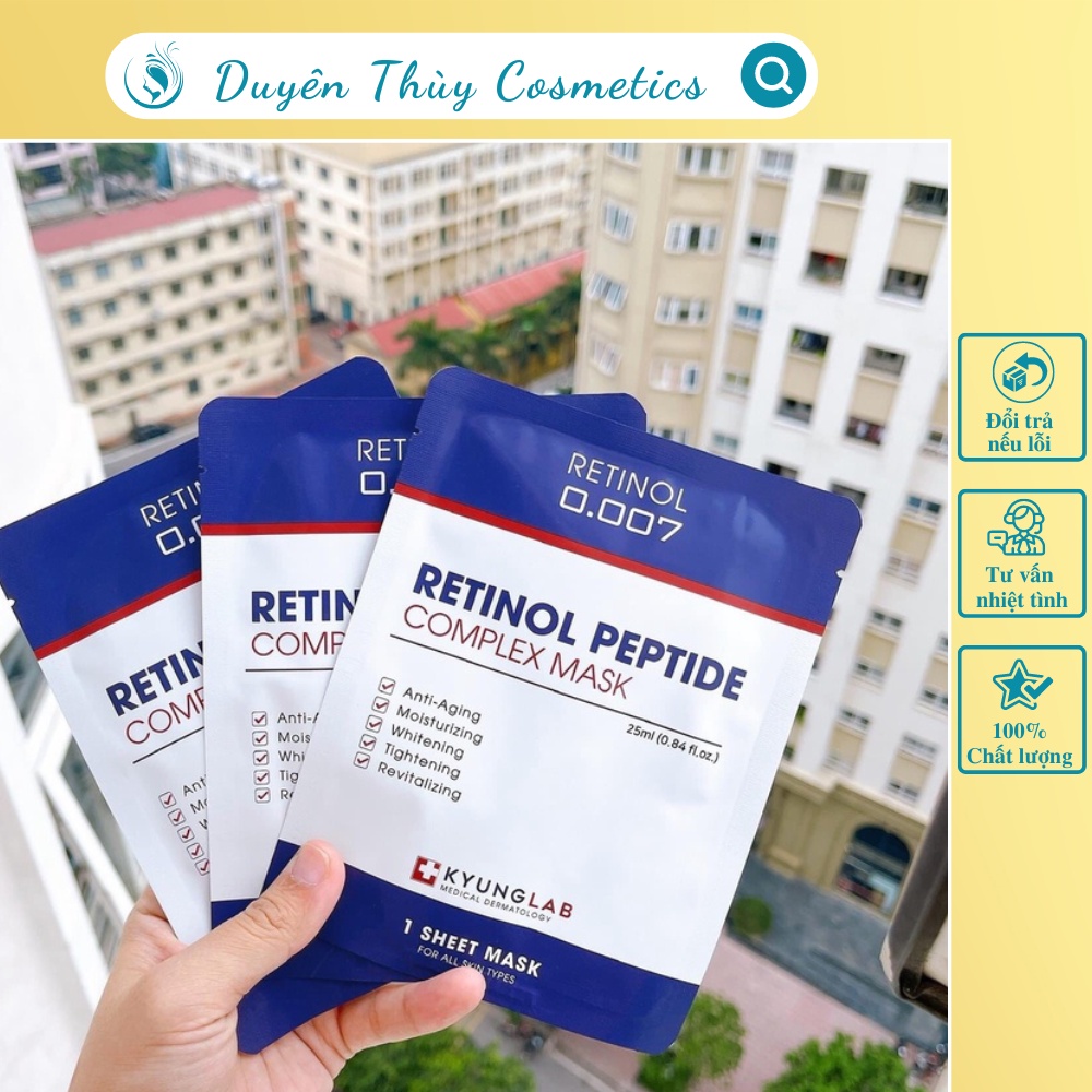 Kyung Lab Retinol Mask, Retinol Peptide Complex Mask helps restore ...