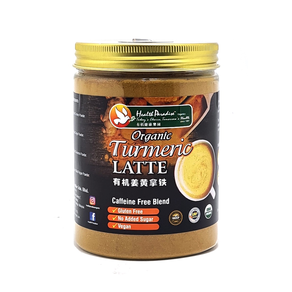 Health Paradise Organic Turmeric Latte 200g | Shopee Malaysia