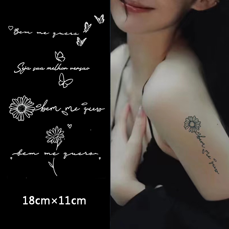 【COCO Magic Tattoo】 Lasts 15 days ；18cm*11cm；tattoo sticker waterproof long lasting fake tattoos ...