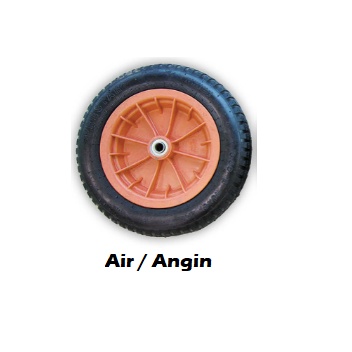 PRESTAR Wheelbarrow Tayar PU Rim Iron Rim Tayar Angin Pneumatic Wheel ...