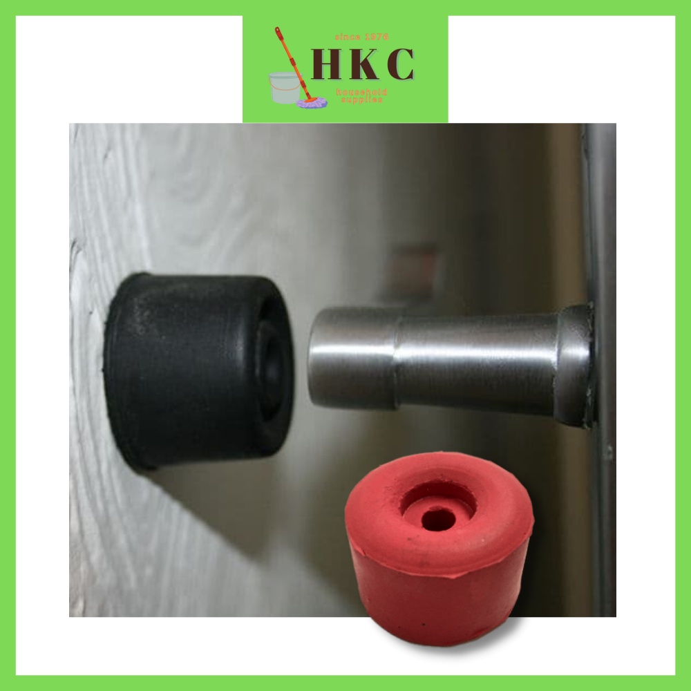 Rubber Stopper Stop Gate Door Holder Lock Handle Prevent Hit Damage ...