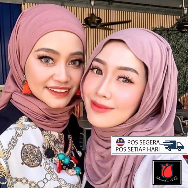[Raya Design 2025] Shawl Cotton Jarsey(shawl Malas)iron less | Shopee ...