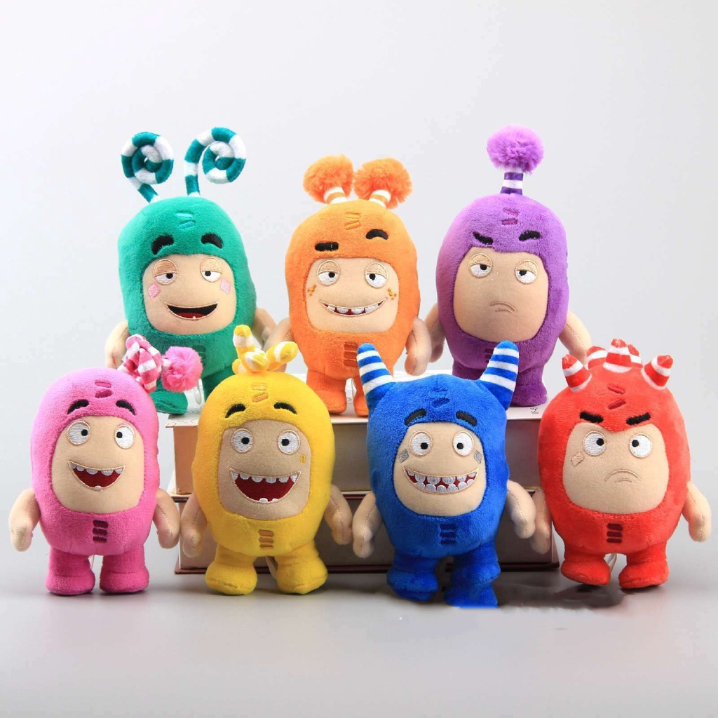 Ready Stock Auntton Oddbods 18cm Plush Soft Cuddly Toy Newt Bubbles ...