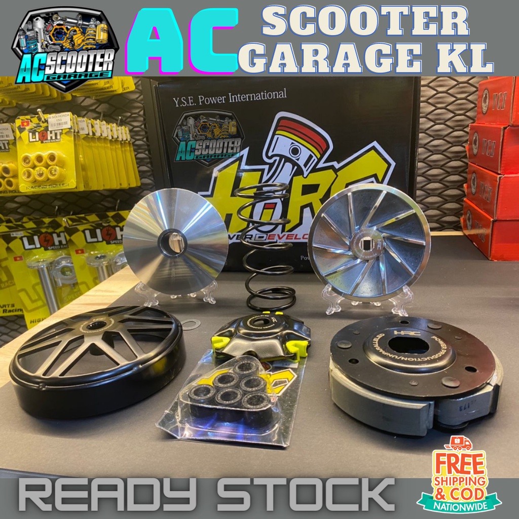 Honda VARIO 150 HiRC CVT SET Front Rear Pulley Set for Vario 150 ...